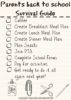 Back to School Survival Guide for Parents