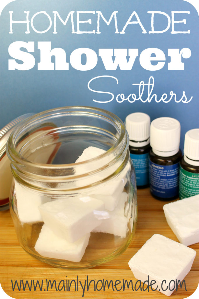 All Natural Homemade Vapor Shower Soothers