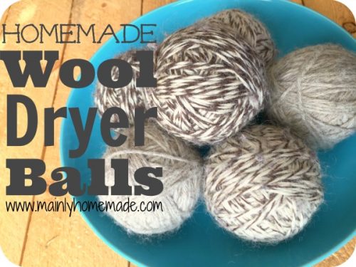 How to Make Homemade Wool Dryer Balls DIY |Mainly Homemade