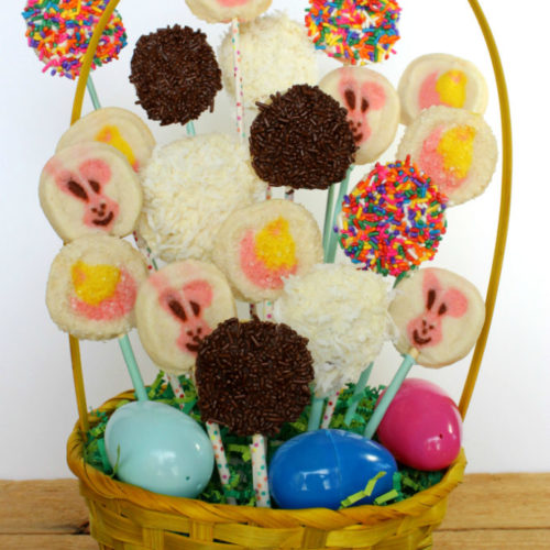 How to Create a Bunny and Chick Cookie Easter Basket
